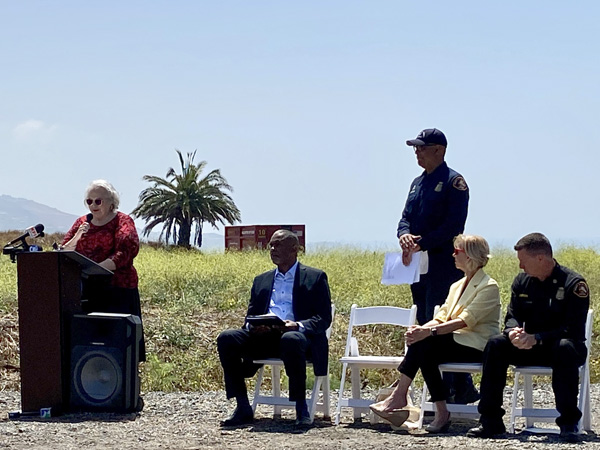 LA County firefighters unveil new HeloPod® in Rancho Palos Verdes ...